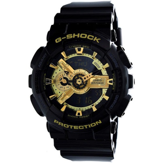 GS Jam Digital-Analog 110 BlackGold Classic Watch | Shopee Malaysia