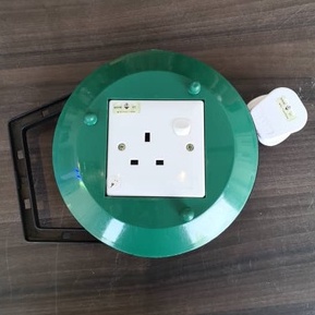 Cable Box Round Trailing Socket Extension Wire Box 5 meter with Sirim ...