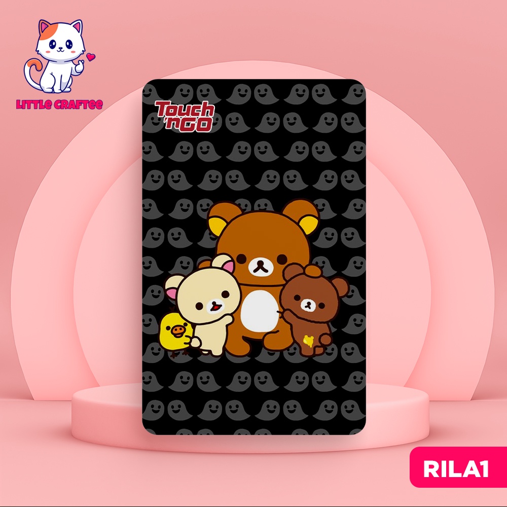 Rilakkuma [Series 1] - TnG Card Sticker Cover (Waterproof, High Quality ...