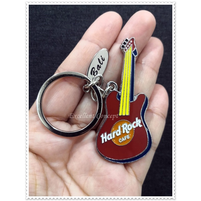 [B42] Hard Rock Cafe Bali Island Indonesia Metal Keychain Souvenir Gift ...