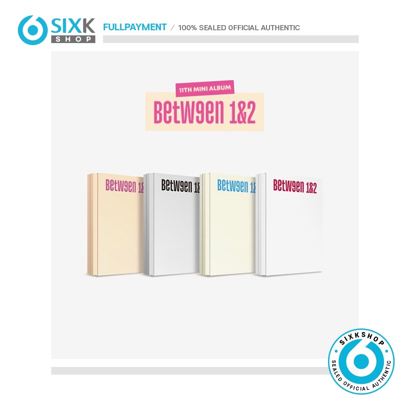 TWICE - 11th Mini Album BETWEEN 1&2 (online POB) | Shopee Malaysia