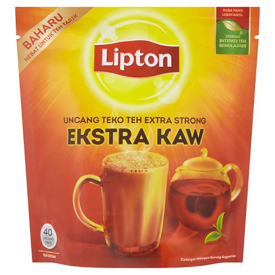 LIPTON Teh Extra Strong EKSTRA KAW 40S / 92g (sachet) | Shopee Malaysia