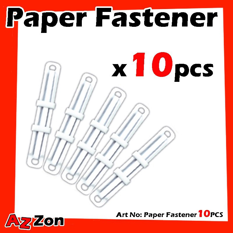 10pcs Paper Fasteners Fastener A4 Paper Paper Clip Document Fastener A4 ...