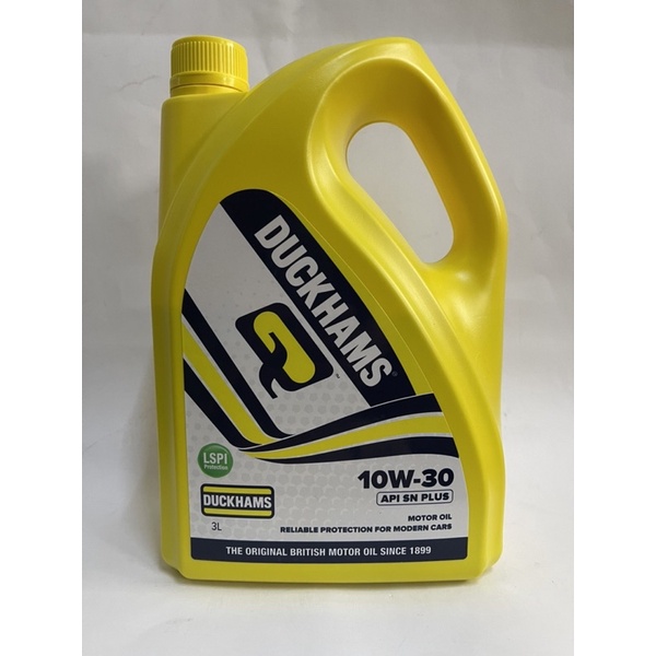 DUCKHAMS Q 10W30 3L Engine Oil (New packinging) | Shopee Malaysia