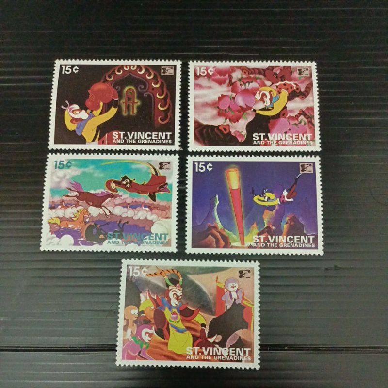 NE008: ST Vincent animation stamp | Shopee Malaysia
