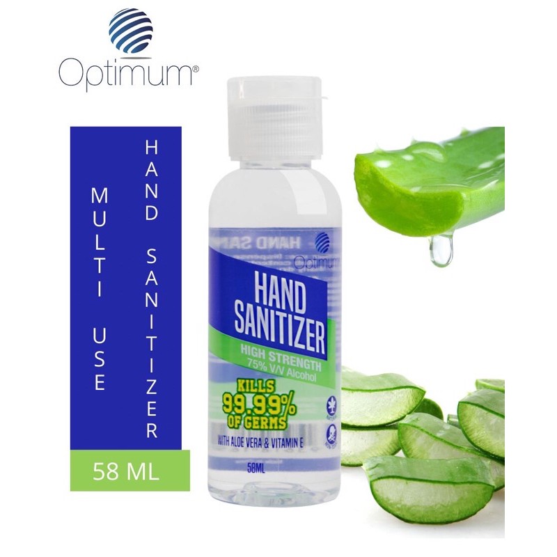 OPTIMUM HAND SANITIZER GEL(58ML) | Shopee Malaysia