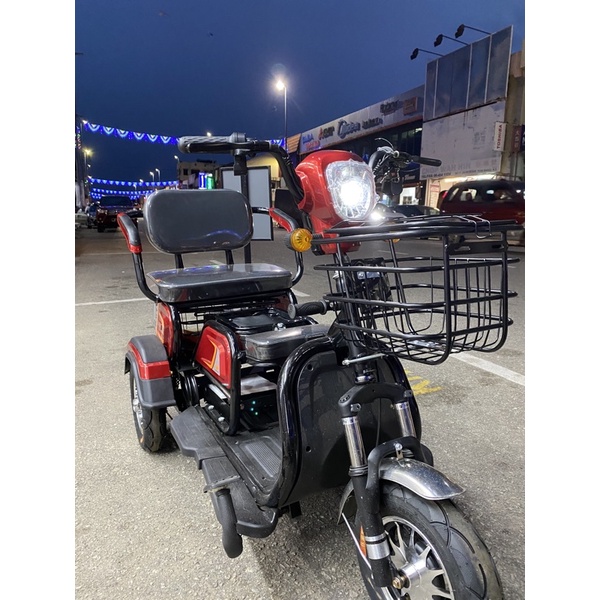 3 E BIKE Basikal Elektrik 3 Roda Bicycle Electric Bike 3 wheels ...