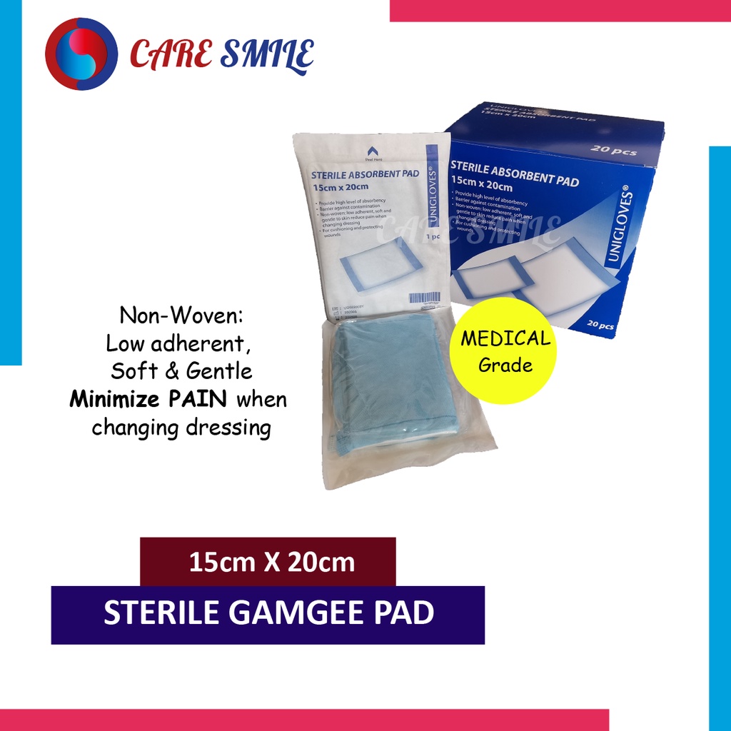 Sterile Gamgee Pad Sterile Absorbent Pad - High Absorbency Non-Woven ...