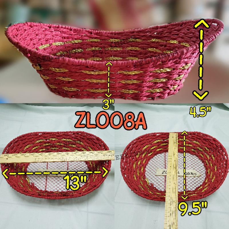 [ZL008A]新年礼篮/篮子/HAMPER BASKET/HAMPER TRAY/ BAKUL HADIAH/BAKUL | Shopee ...