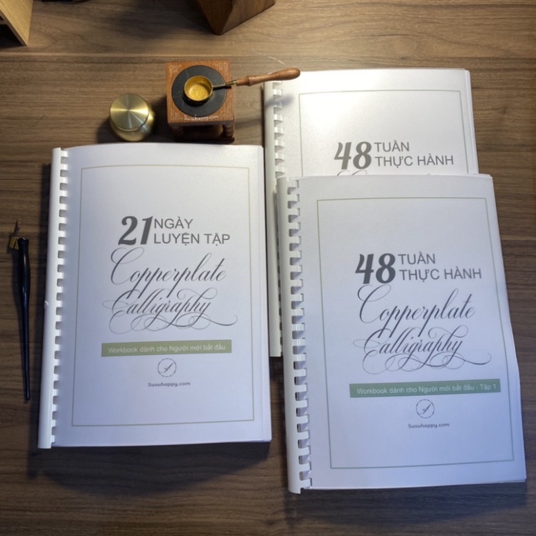 Workbook 21 Days of Practicing Copperplate Calligraphy and 48 Practical ...