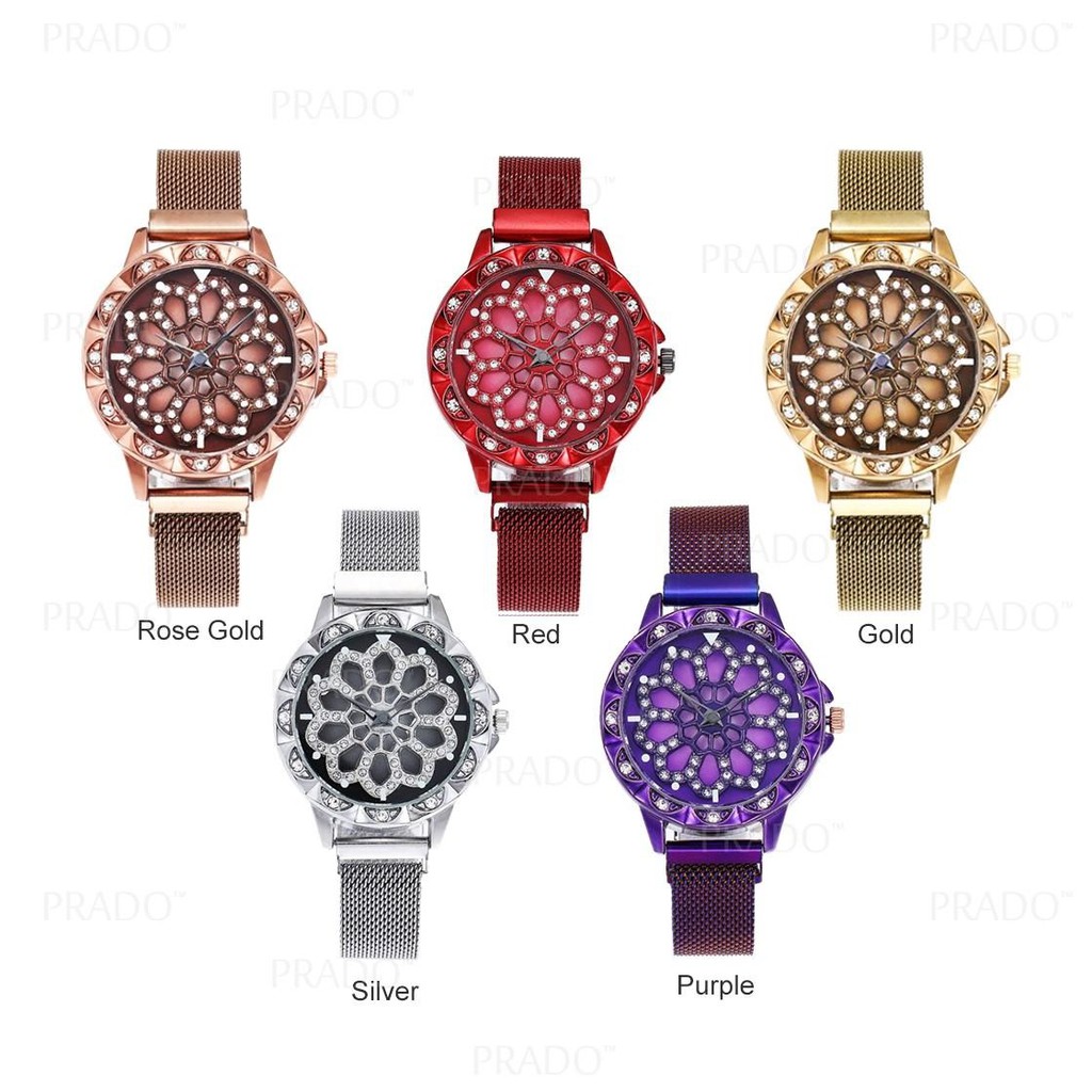 PRADO Malaysia Simple Korean Fashion Roman Numerals Quartz Women Rust ...