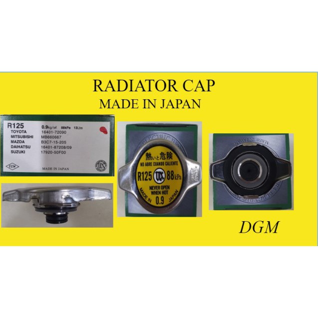 FEW Radiator Cap R125 0.9 WIRA SATRIA WAJA KELISA KENARI | Shopee Malaysia