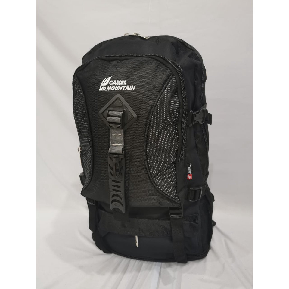 Camel Mountain 45L+8L Adjustable Extra Size Hiking Backpack Travelling ...