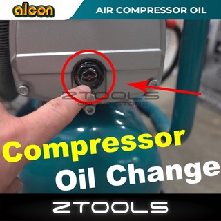 (4L) Alcon Air Compressor Oil 4-LITER Lubricant Minyak Pelincir Mostaz ...