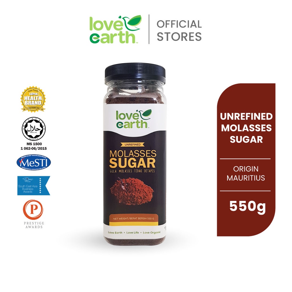 Unrefined Molasses Soft Sugar 550g | Shopee Malaysia