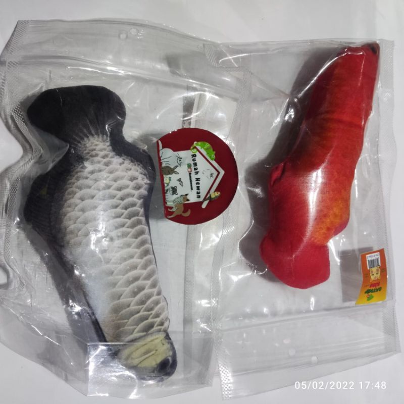 Catnip Stuffed Fish Catmint Fish Toy Cat Toys Fish Cat Bite | Shopee ...