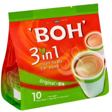 BOH 3 IN 1 ORIGINAL INSTANT TEA MIX (10x20g) | Shopee Malaysia