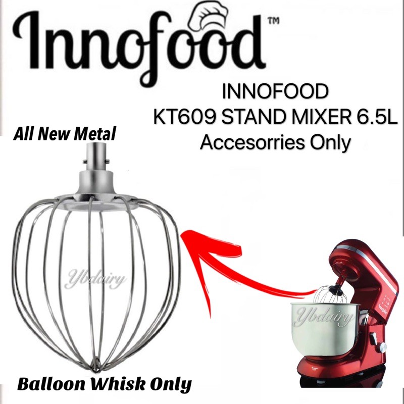 (Accessories Only)Balloon Whisk / Egg Beater for INNOFOOD Stand Mixer KT-609 | Shopee Malaysia