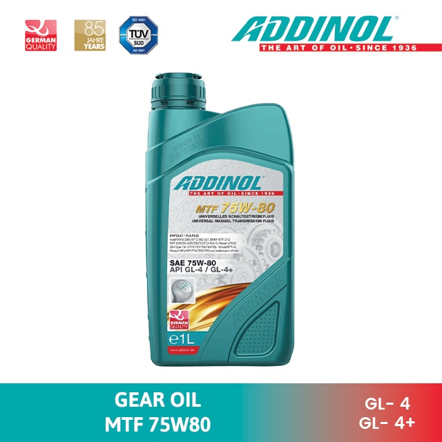 Addinol Gear Oil MTF 75W80 (1L) | Shopee Malaysia