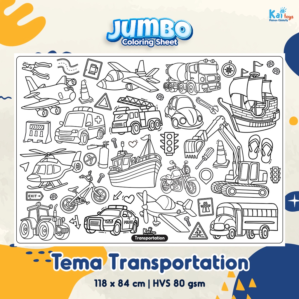 Jumbo Coloring Sheet Giant Doodle A0 Giant Coloring Poster Giant ...