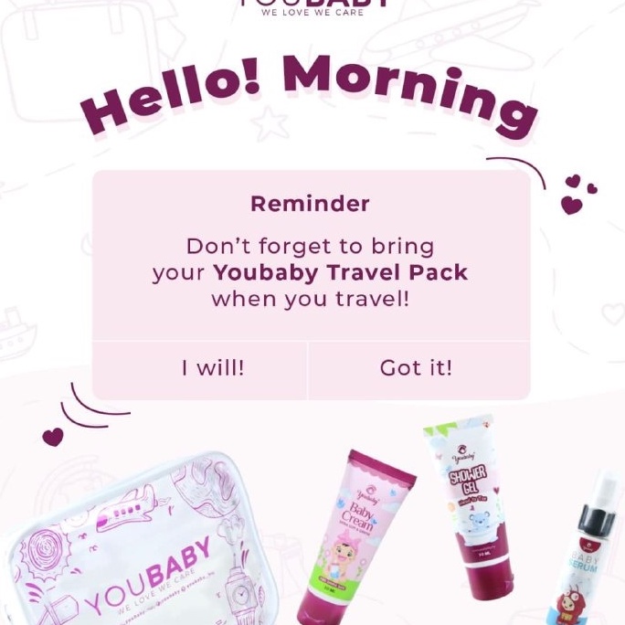 Youbaby cream original baby cream youbaby batuk kahak shower gel serum ...