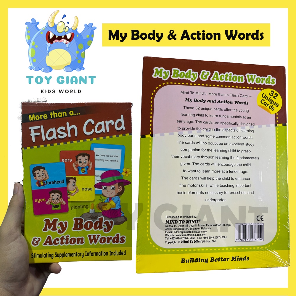 Early Learning Flash Card Kad Imbas/ Kad Animal/Kad Food/Kad Nombor/Kad ...