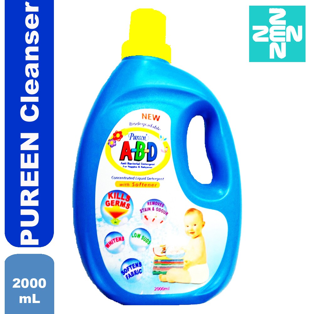 Pureen ABD Liquid Detergent with Softener (2L) | Shopee Malaysia