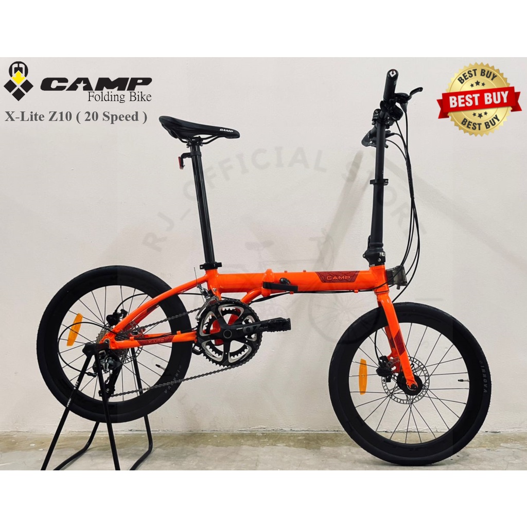 🔥FREE SHIPPING🔥20" 20INCH Folding Bike / Basikal Lipat - CAMP X-LITE ...