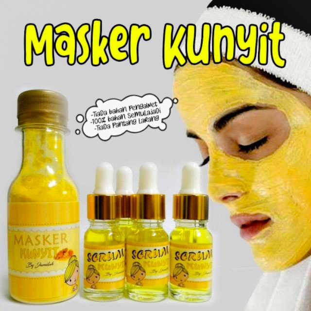 MASKER KUNYIT dan BERAS PULUT BY JAMILAH 🌸Mencerahkan kulit 🌸 ...