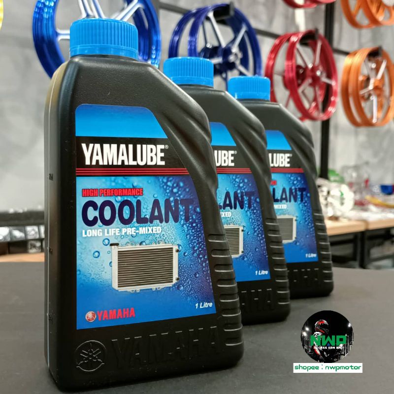 YAMALUBE COOLANT 1 LITER PRE-MIXED LONG LIFE PENYEJUK ENGINE WATER ...