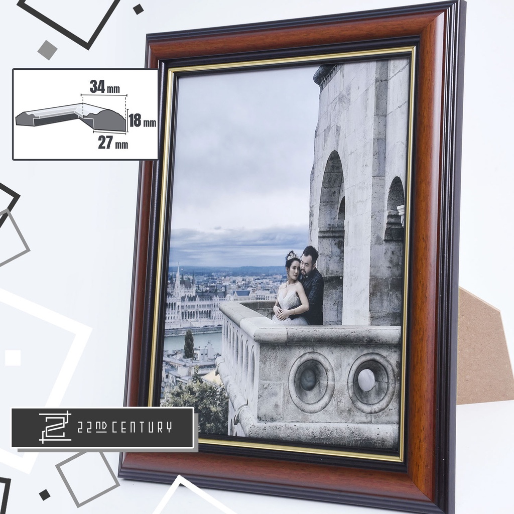 Fiber Wood 8R 10R 12R A4 Photo Frame | Picture Frame | Premium Quality ...