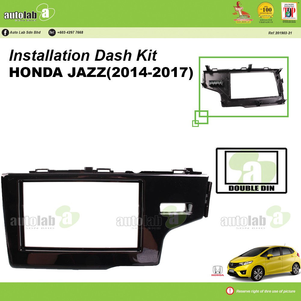 Player Casing Double Din Honda Jazz 2014-2017 | Shopee Malaysia