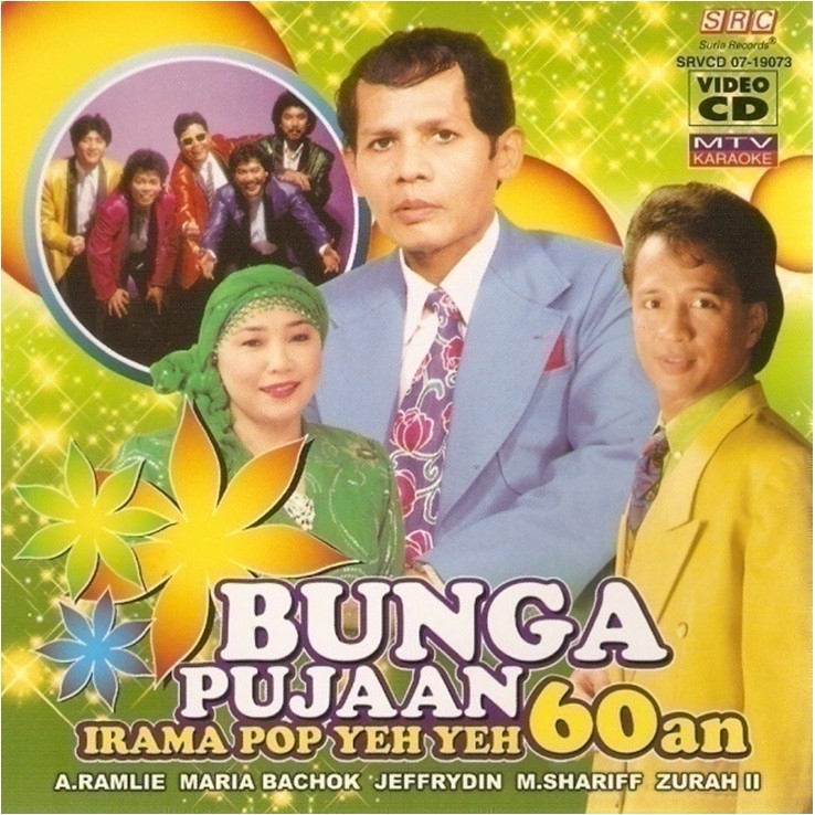 Bunga Pujaan Irama Pop Yeh Yeh 60an VCD MTV Karaoke A.Ramlie Maria ...