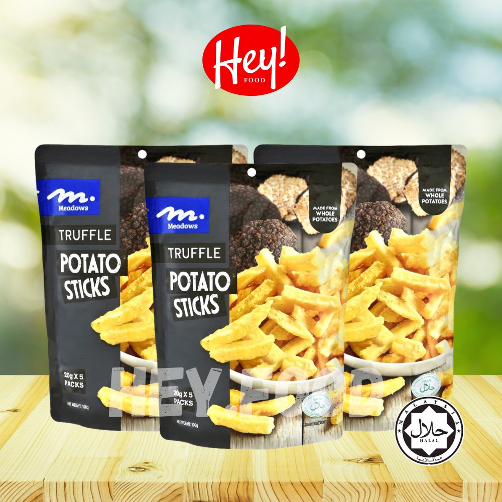 MEADOWS Potato Sticks (20g x 5 packs) Truffle/ Tomato/ Original/ BBQ ...