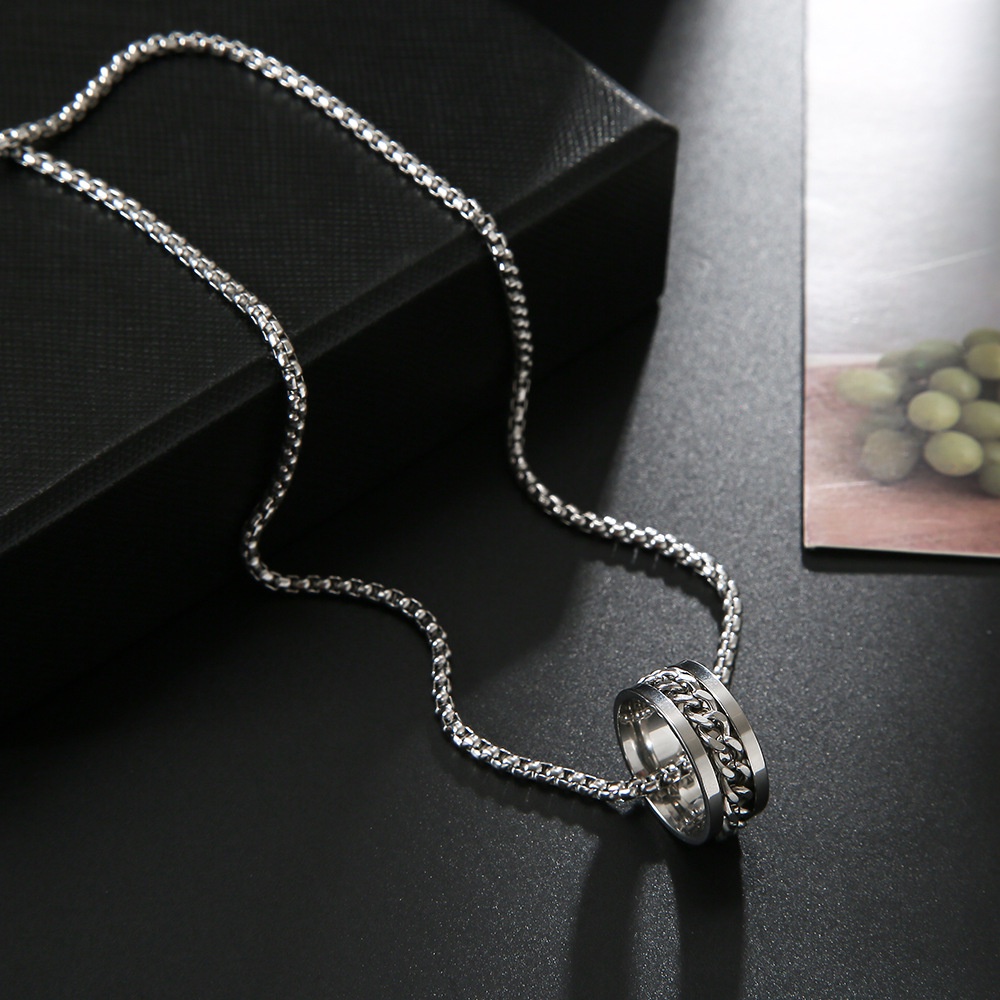 Singul Men Cuba Necklace Hip Hop Style Stainless Steel Titanium Chain ...