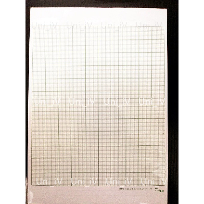 Graph Paper A4 50 Sheets Kertas Graph 2mm Square | Shopee Malaysia