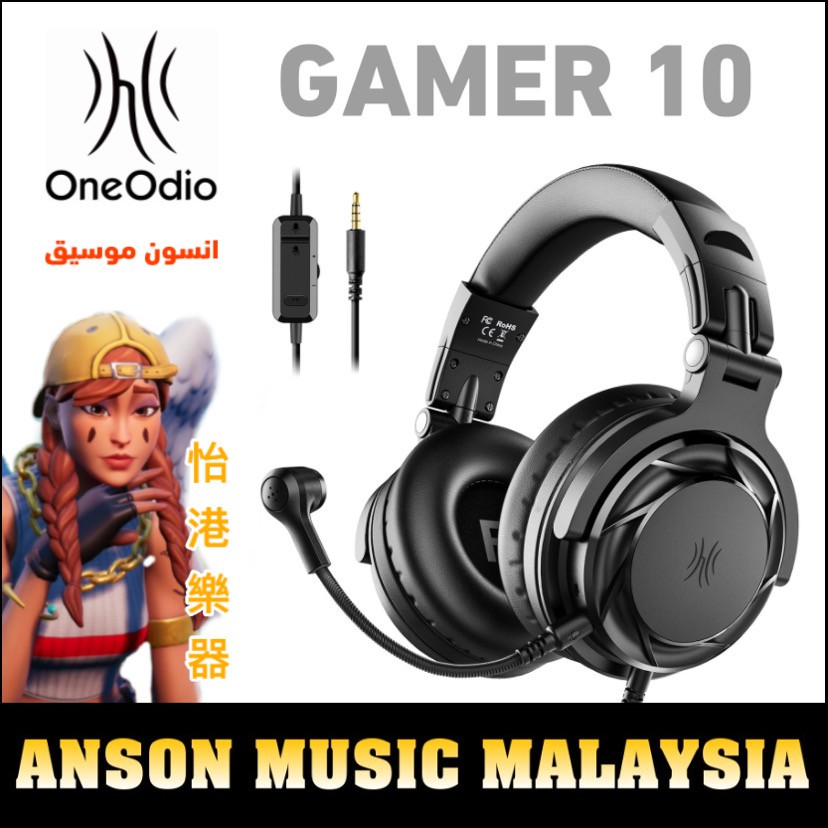OneOdio Gamer 10 Gaming Headset (Gamer10 / PRO-GD / PROGD) | Shopee ...