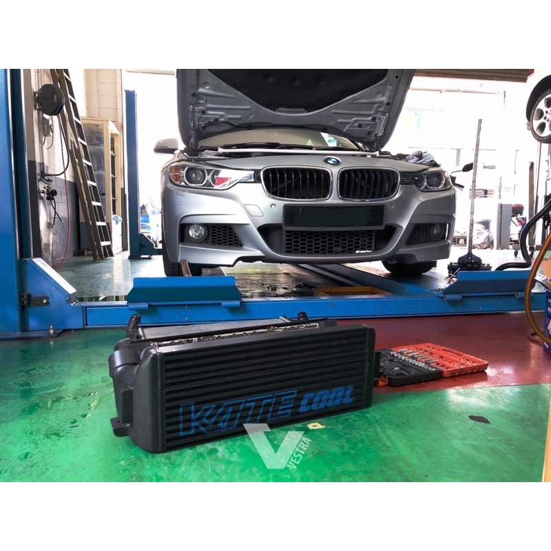 KATECOOL COMPETITION FRONT MOUNT INTERCOOLER KIT FOR BMW F30 F20 N20 ...