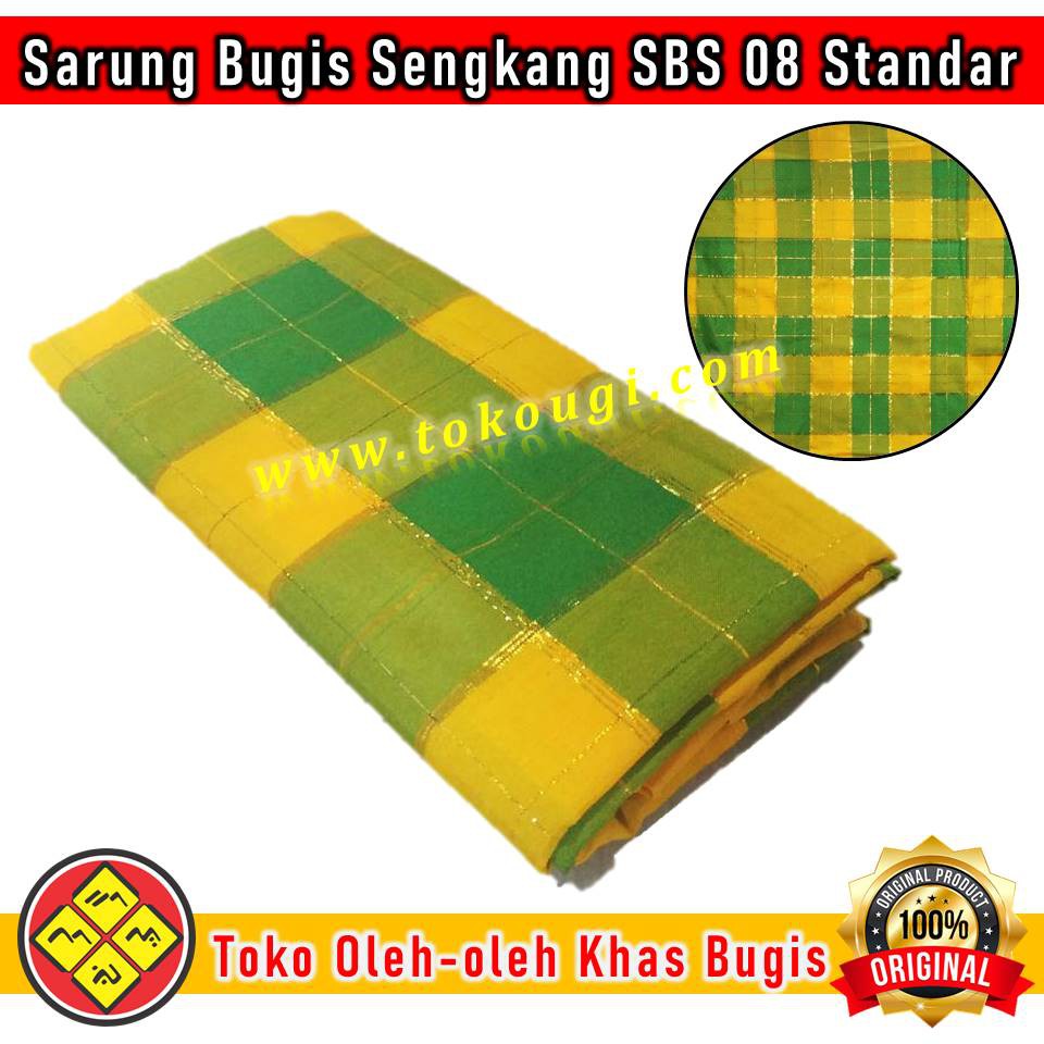 Makassar Bugis Sarong Kadei Box - Sengkang KDI Woven Per Pcs Type SBS 08 Standard | Shopee Malaysia