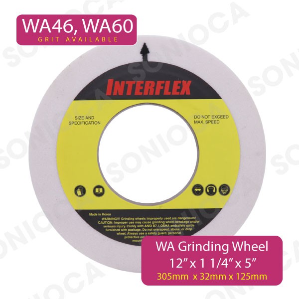 [Ready Stock] 12" x 1¼" (305mm x 32mm) Precision Surface Bench Grinding ...