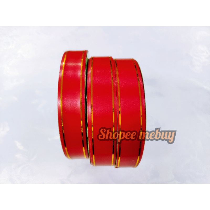 🇲🇾 2cm Riben plastik 20yards (line) 1pc | Plastic ribbon|riben bouquet ...