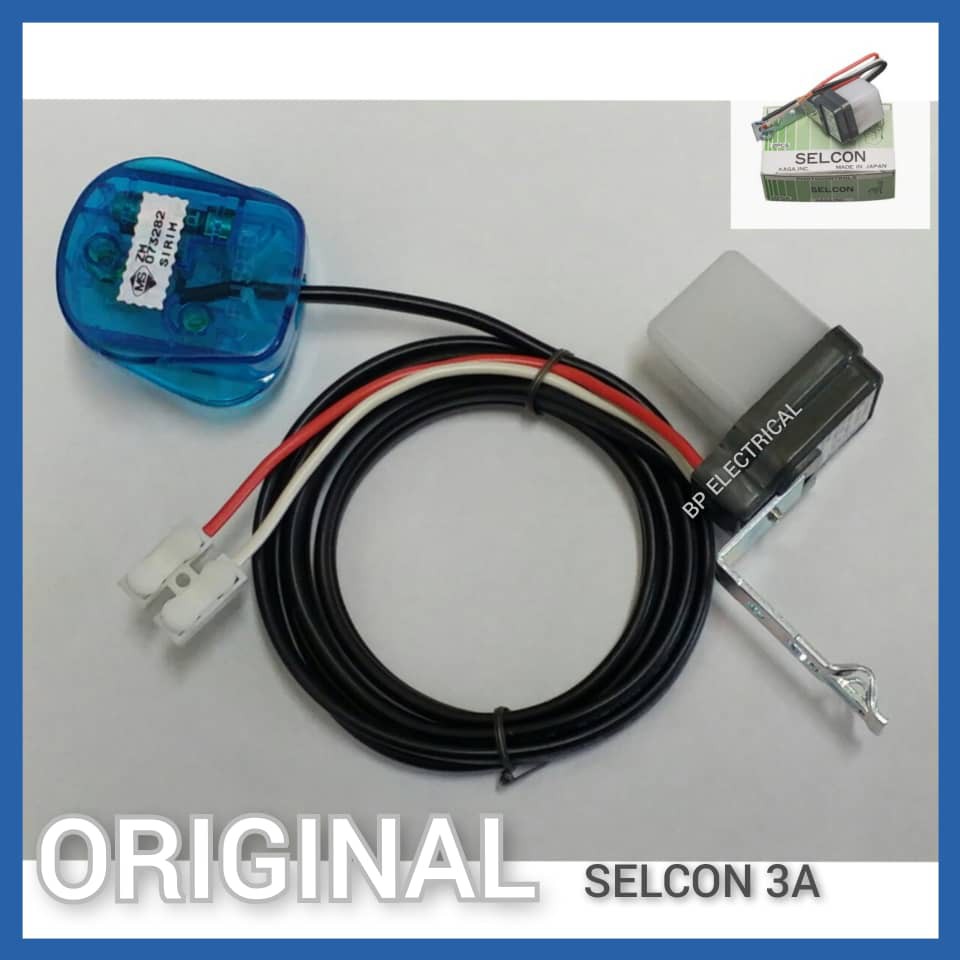 [READY STOCK] ORIGINAL SELCON 3A DAYLIGHT SWITCH WITH WIRE 2METERS ...