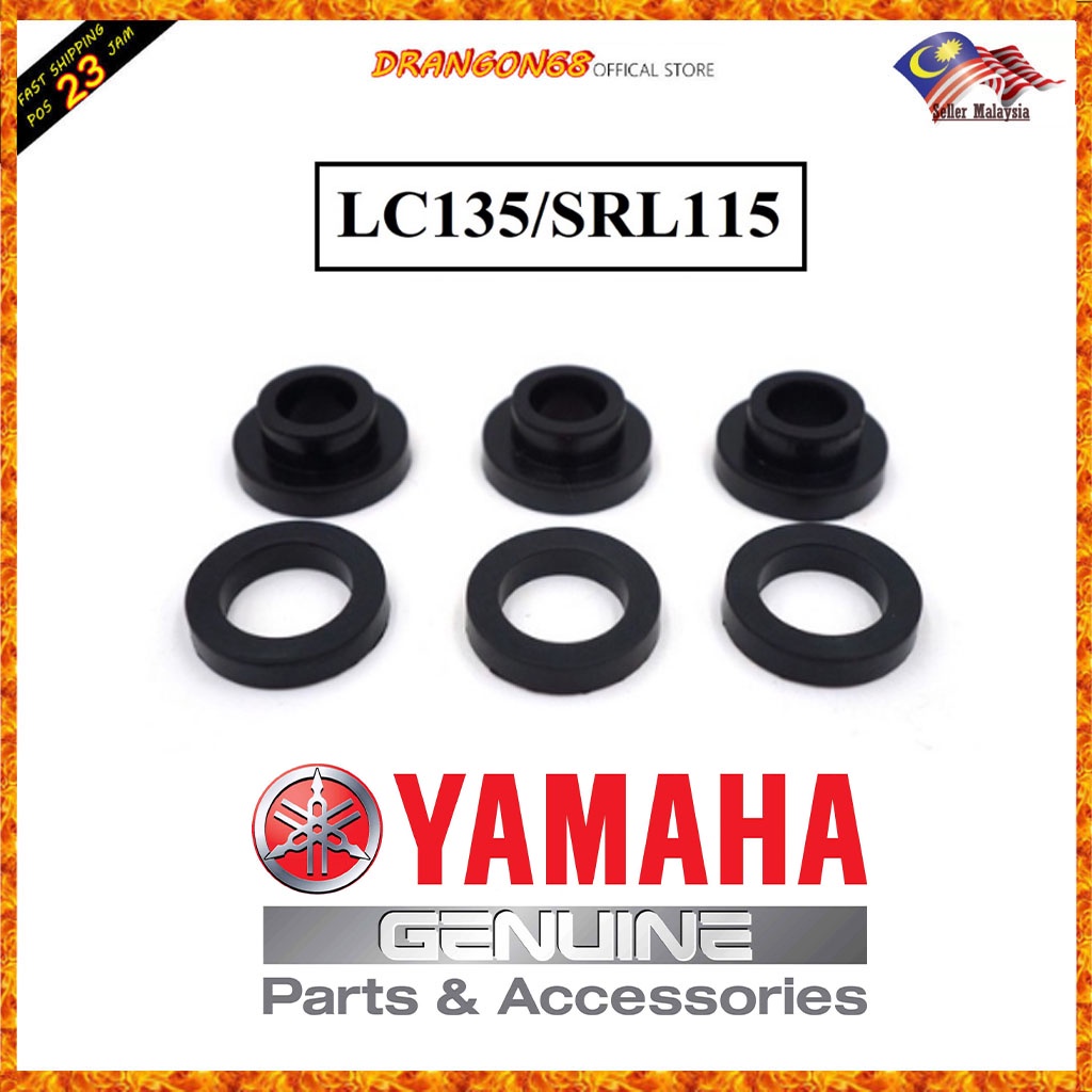 YAMAHA LC135 / SRL115 HANDLE RUBBER SET DAMPER GETAH COMP GETAH ...