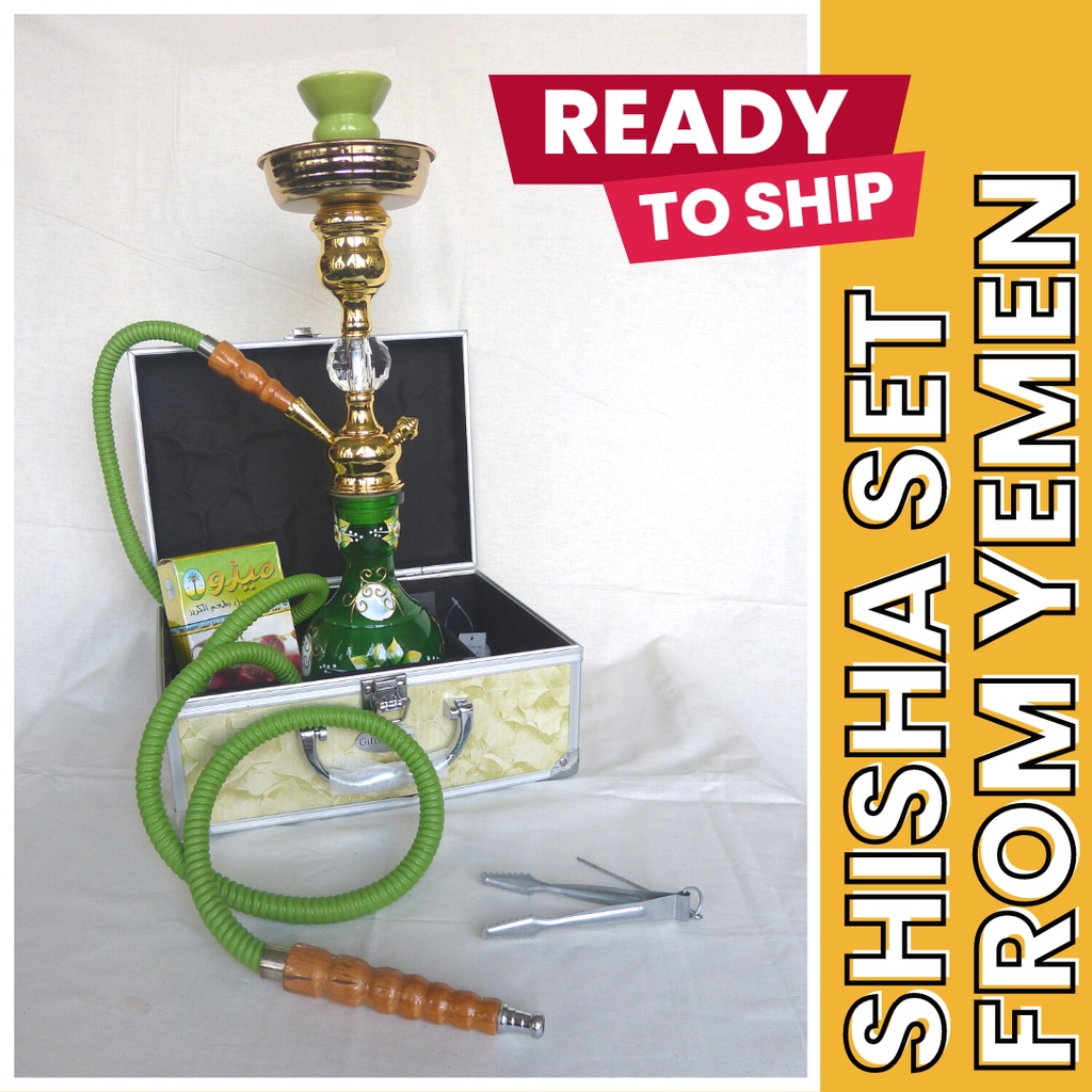 Shisha complete set with carry case from Yemen | Shopee Malaysia