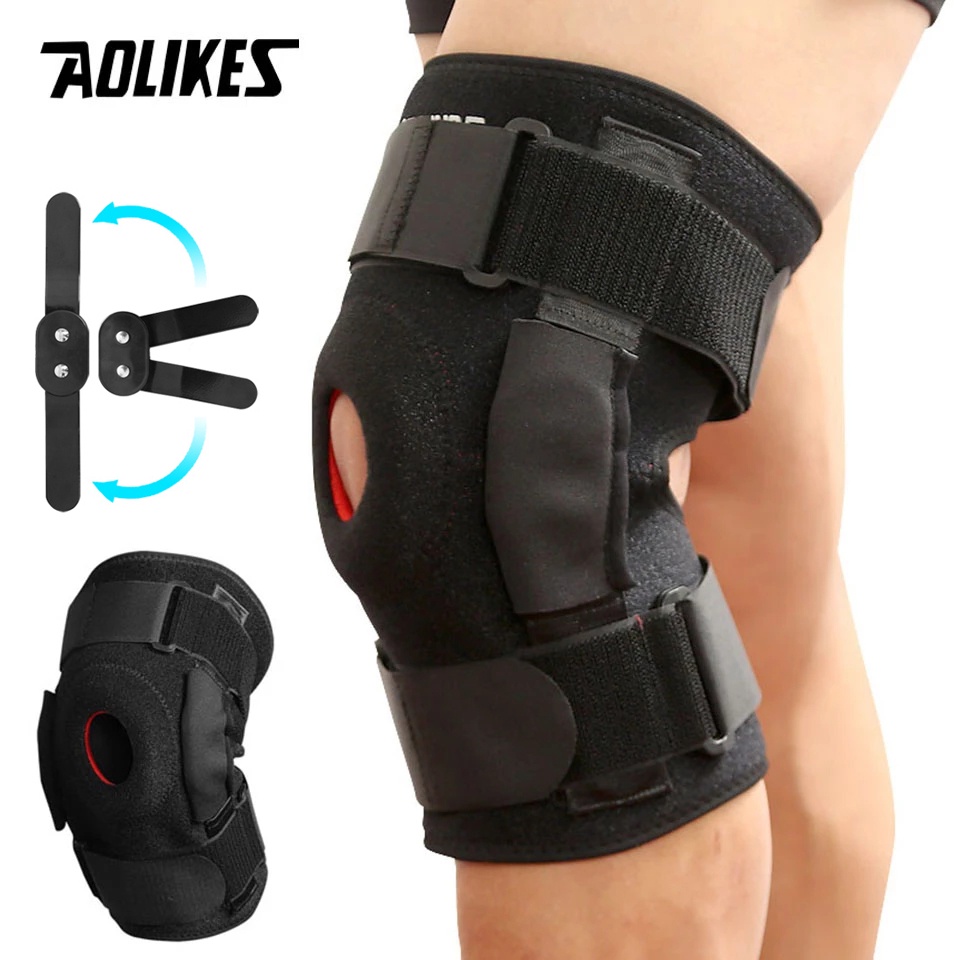 Aolikes Adjustable Guard Patella Knee Support Brace with Plate (1 Pc ...