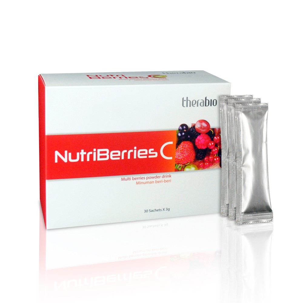 Therabio NutriBerries C, 1500MG Vitamin C per serving, 100% Natural ...