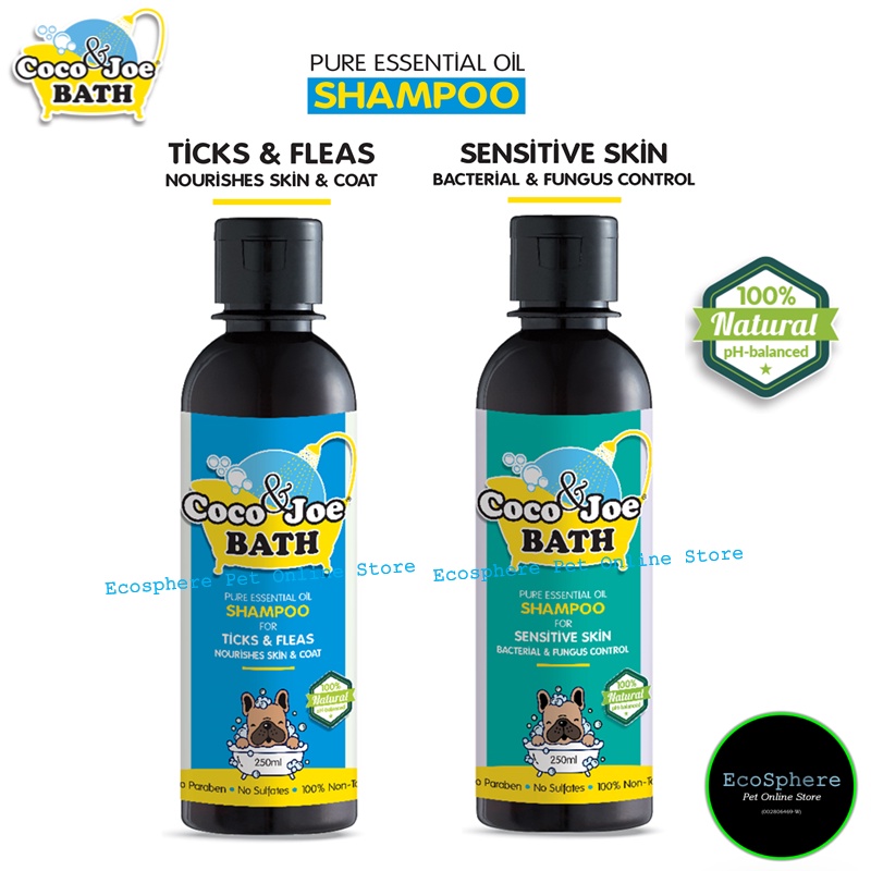COCO & JOE BATH Pure Essential Oil Shampoo For Sensitive Skin / For ...