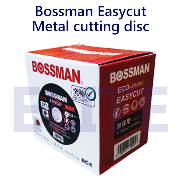 BOSSMAN 4" CUTTING DISC/STAINLESS STEEL /METEL/50PCS | Shopee Malaysia