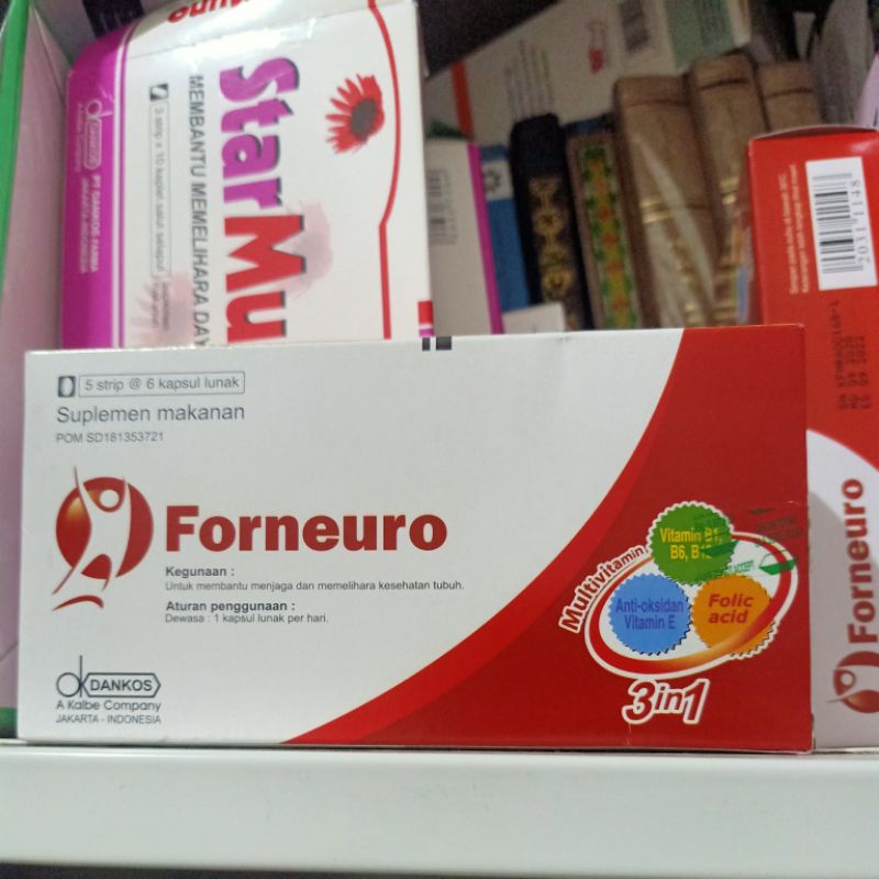 Forneuro 1 box 30 Capsules 3 in 1 original multivitamin Capsules Volate ...