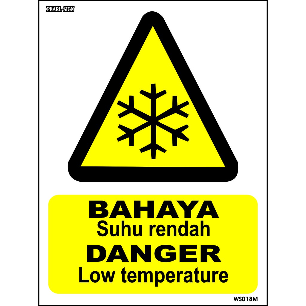 DOSH/ JKKP STANDARD WARNING SIGN 100 X 300MM, 300X400MM, 400X600MM ...